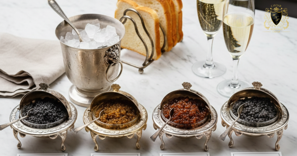 Caviar Around the World: Types, Origins, and Taste