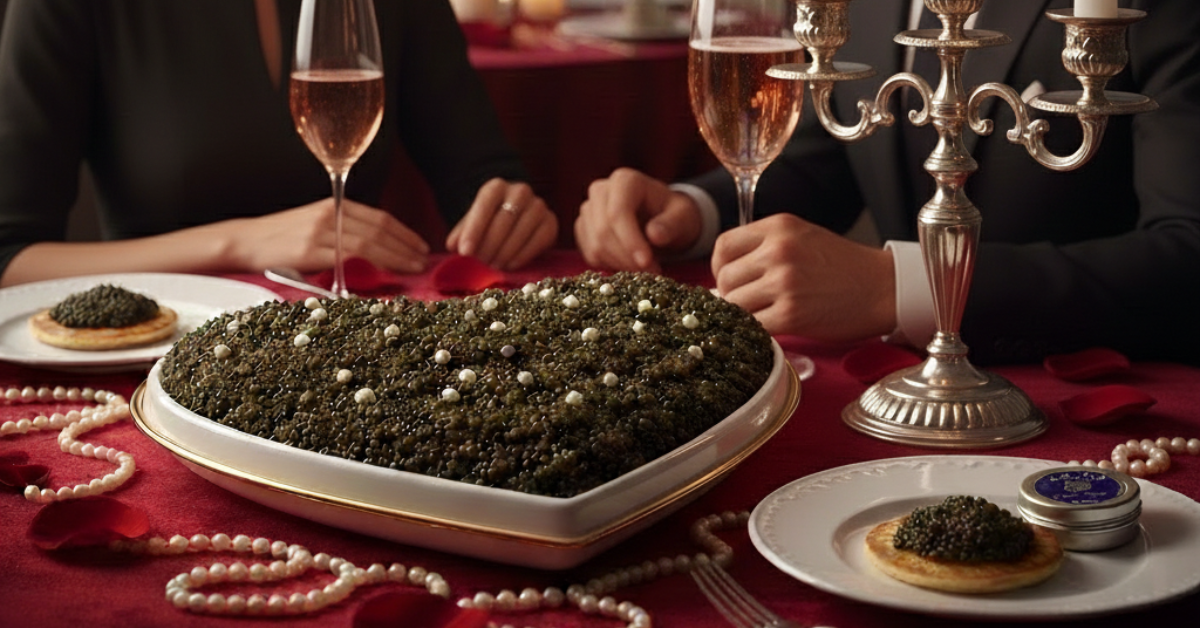 Pearls of Love: Celebrate Valentine’s Day with Gourmet Caviar in Dubai